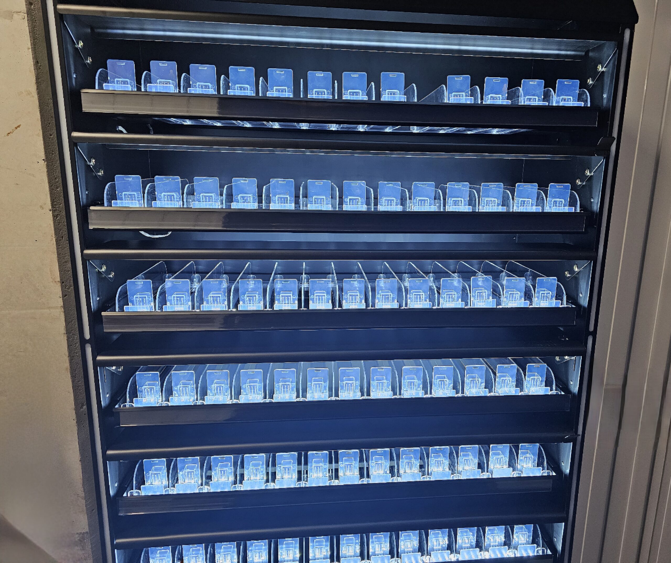 Security Display Cabinets with Glass Doors